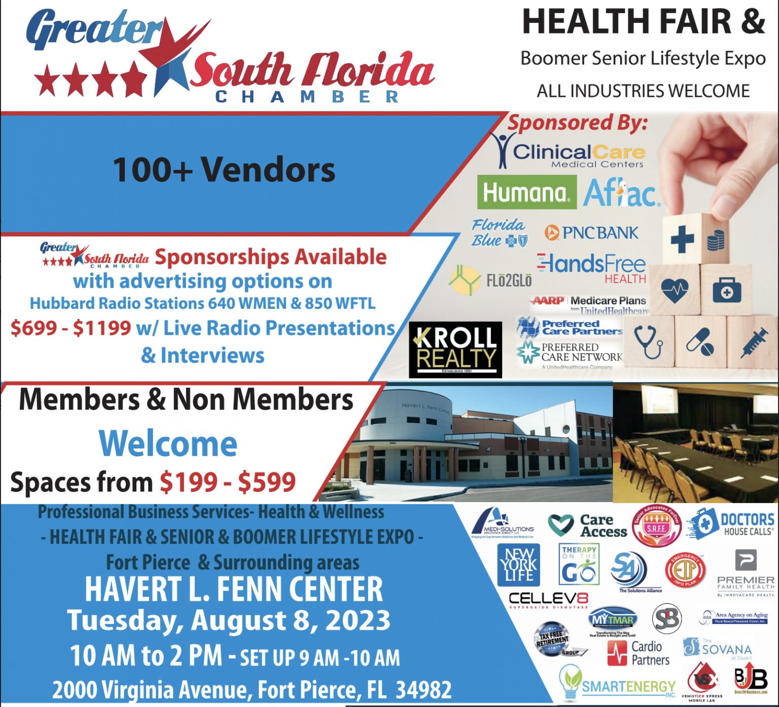 Havert L Fenn Center- St. Lucie - Sr/Boomer Lifestyle. Health Fair ...